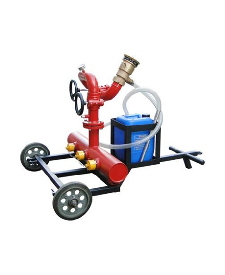 Trolley Mounted Monitor - Special Hazard Protection